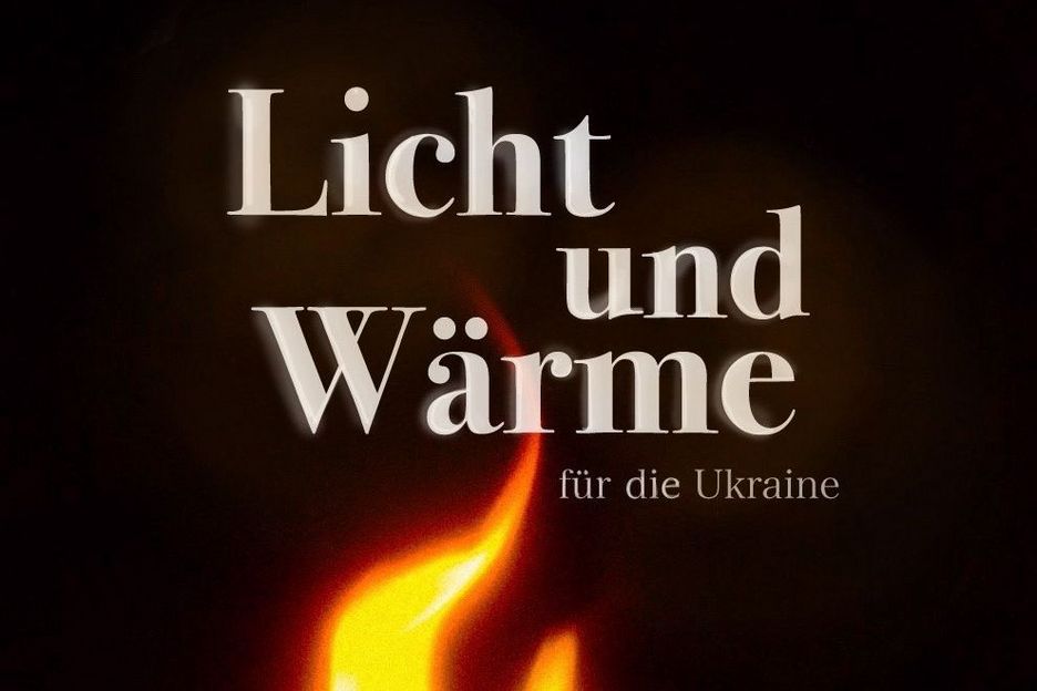 Licht & Wärme für die Ukraine - Veranstaltung in Weimar