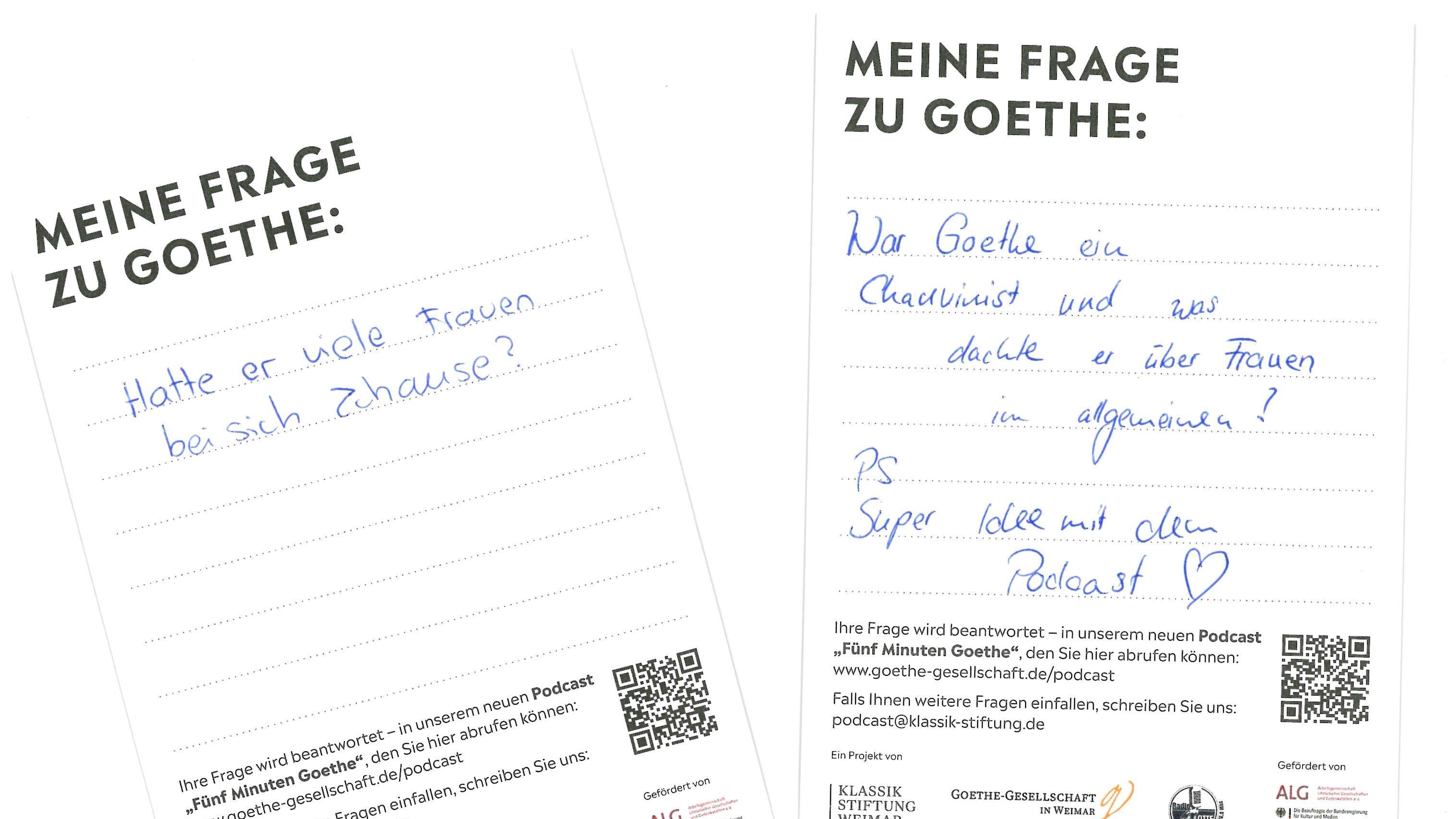 5 Minuten Goethe - 5 Minuten Goethe